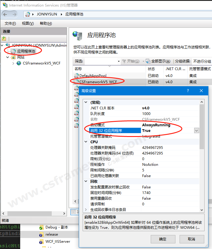 WCF快速开发框架 - IIS承载WCF net.tcp协议NetTcpBinding配置详解|C/S框架网